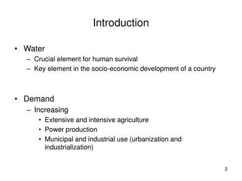 ppt water resources systems modeling techniques powerpoint