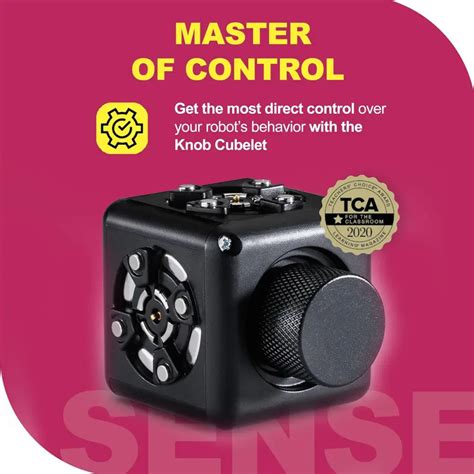 Modular Robotics Knob Cubelet Stem Robotics Blocks Construction Kit