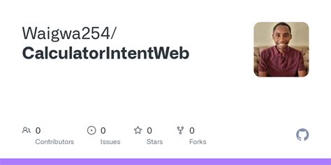 GitHub Waigwa254 CalculatorIntentWeb