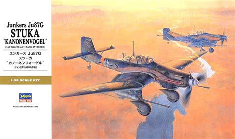 Hasegawa Junkers Ju 87G Kanonenvogel 1 32 Traudls Modellbau