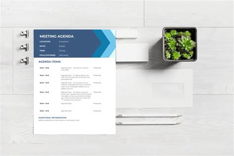 Google Docs Meeting Agenda Template Editable Google Docs Template