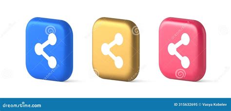 Decentralize Compound Connection Encrypted Network Button Cyberspace Management 3d Icon Stock