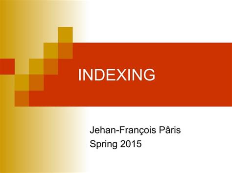 Indexingdata Structure For Engineering Students Ppt Ppt