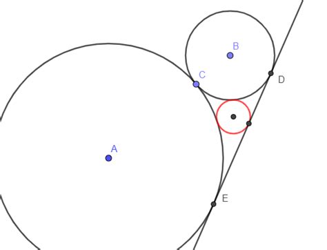 Geometry Given Two Circles Externaly Tangent To Each Other And The