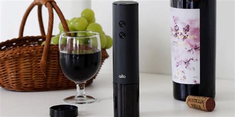 코르크 마개 원터치로 빠르고 안전하게 따주는 알로코리아 전동 와인오프너 Awo2 앱스토리