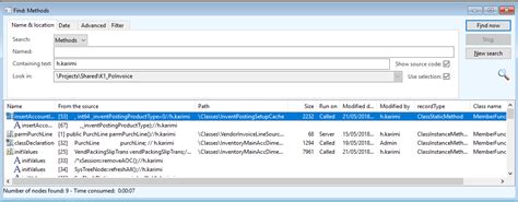 Microsoft Dynamics Ax 365 How To Search X Code Using Dynamics Ax