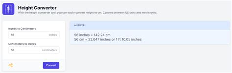 Height And Inches Converter Chart Cm To Shoe Size Conversion Top