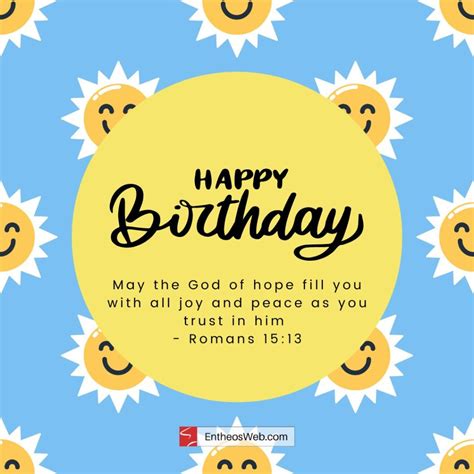 Christian Happy Birthday Wishes With Bible Verses Entheosweb