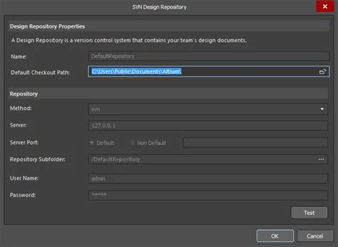 Svn Design Repository Altium Designer And Technical