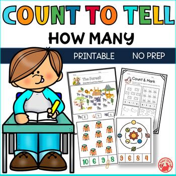 Count To Tell How Many Counting Using Objects To 10 By The Rabbit Studio