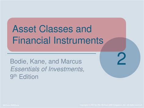 Ppt Asset Classes And Financial Instruments Powerpoint Presentation Free Download Id1545996