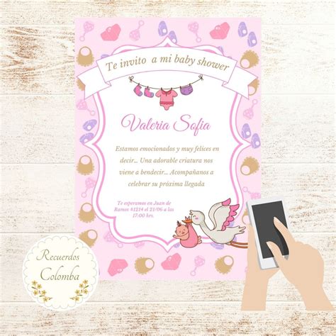 Invitaci N Digital Baby Shower