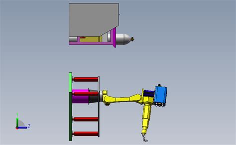 弧焊机器人工作站solidworks 2015模型图纸下载 懒石网