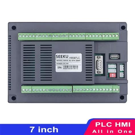7 inch hmi with fx3u hmi plc all in one integrated plc hmi combo with