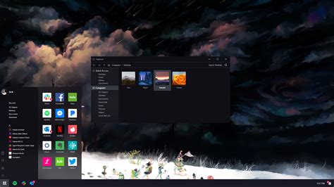 Dribbble Windows 10 Dark Mode Png By Gareth Johnson