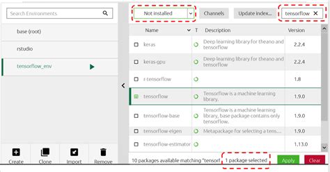 Como Instalar O TensorFlow E O Keras Usando O Anaconda Navigator Sem A Linha De Comando
