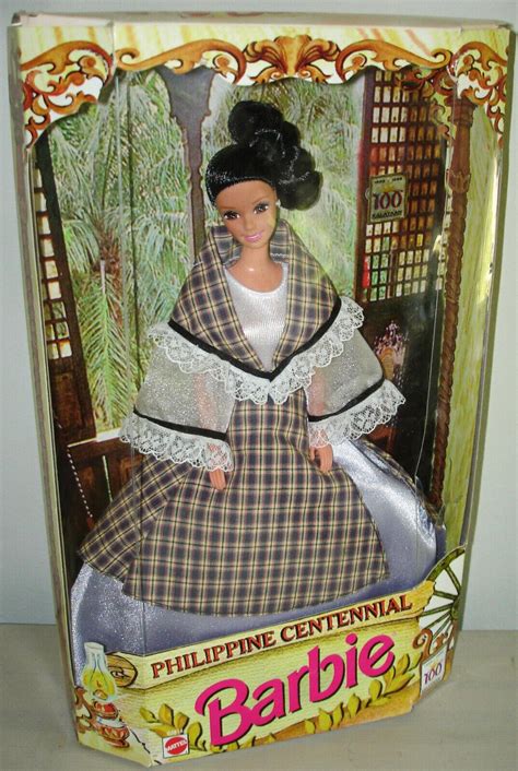 Philippines Centennial Barbie Doll 9986 First Edition Richwell 1998