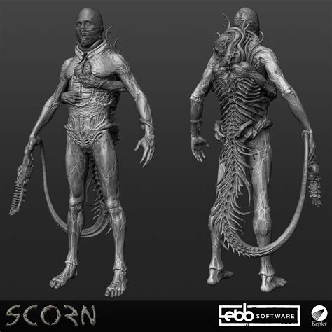 Artstation Scorn Main Character Aka The Scorn Guy Nikola