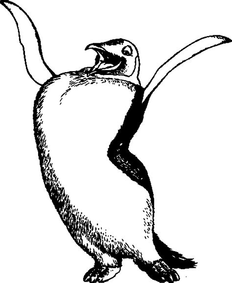 Happy Feet Coloring Pages 03