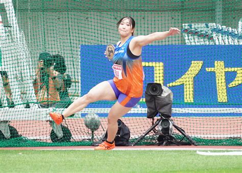 【第108回日本選手権】女子円盤投 決勝：日本記録保持者の郡菜々佳が2年ぶりの優勝！：日本陸上競技連盟公式サイト