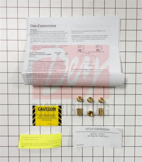 12002440 Maytag Range Lp Conversion Kit Dey Appliance Parts
