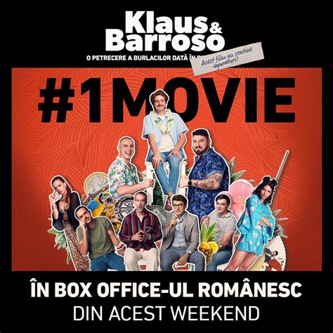 Primul Weekend La Cinema Primul Record Klaus Barroso Este Pe