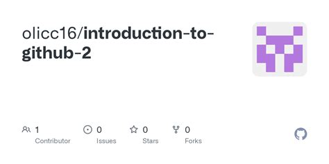 GitHub Olicc16 Introduction To Github 2