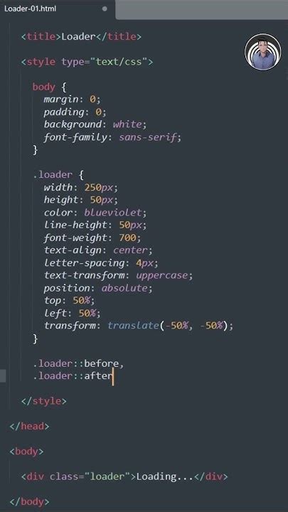 Loader Using Html And Css 🔃 Part 2 Css Loaders Developer Pani Youtube