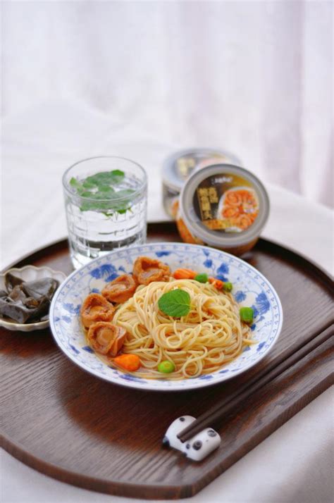 【鲍鱼高汤意面的做法步骤图，怎么做好吃】每文的日食记下厨房