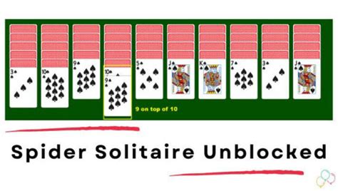 Spider Solitaire Unblocked How To Play In Schoolwork 2024 Gamespec