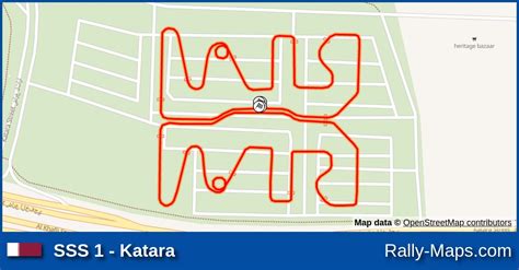 Sss 1 Katara Stage Map Qatar International Rally 2021 Merc 🌍