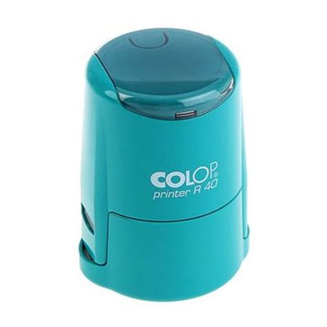 COLOP Printer R40 бирюза автоматическая оснастка