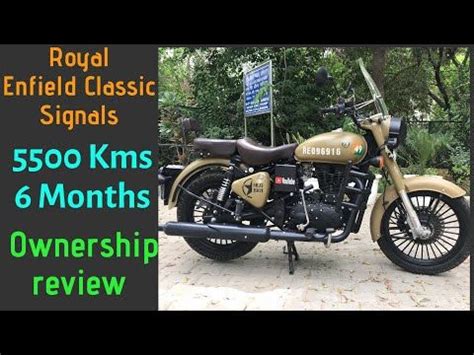 Royal Enfield Classic 350 Abs Signals Edition Ownership Review After