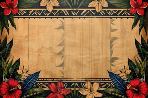 Premium Photo Colorful Aapi Heritage Samoan Artistry Display
