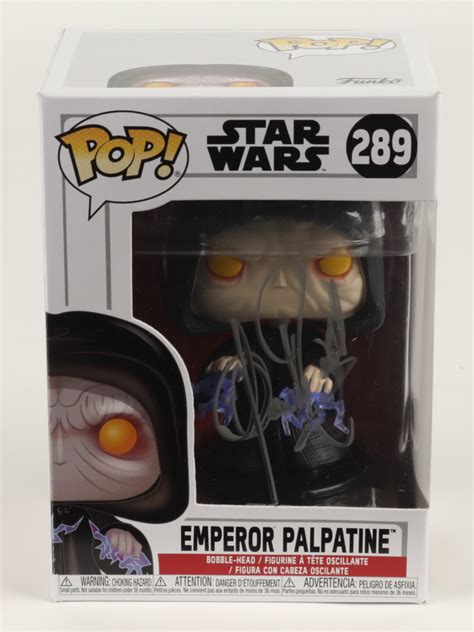 Clive Revill Signed Star Wars 289 Emperor Palpatine Funko Pop Vinyl