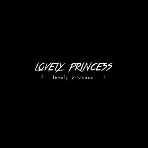Lovely Princess Text Png
