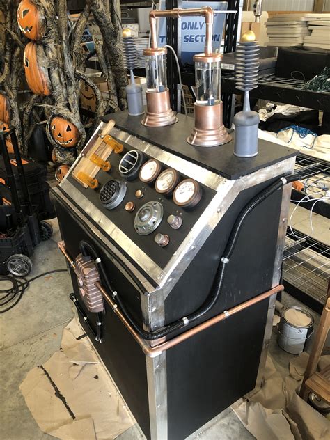 Vintage Stove With Knobs And Gauges