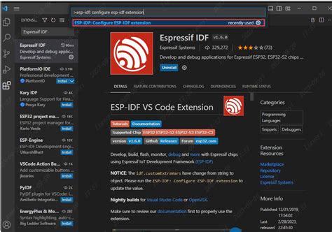 Esp32 搭建idfvscode环境（详细教程）esp32 Idf Csdn博客