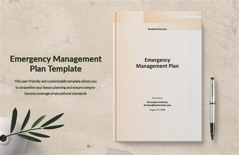 Free Emergency Plan Templates Editable And Printable