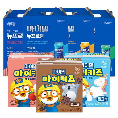[티플 Pick] 마이밀 마이키즈 초코맛 딸기맛 밀크맛 150ml X 24팩 외 마시는 뉴프로틴 티몬