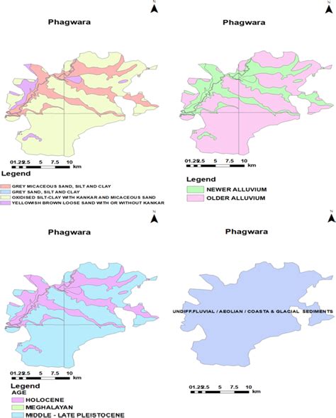 Geologicallithological Maps Of The Study Area Download Scientific