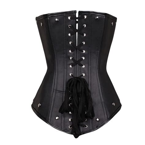 Bustier Femmebustier En Faux Cuir Pour Femmelingerie Sexycorset En