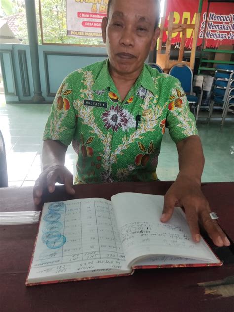 Selalu Lebih Awal Lunas Pajak Pbb P2 Kasun Keboireng Desa Ngerong