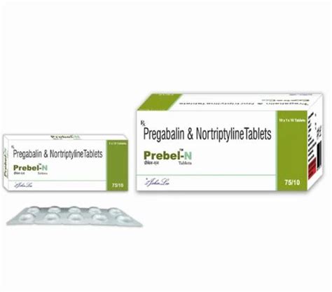 Pregabalin Nt 75 Mg 1x10 Tablets At ₹ 100box In Nagpur Id