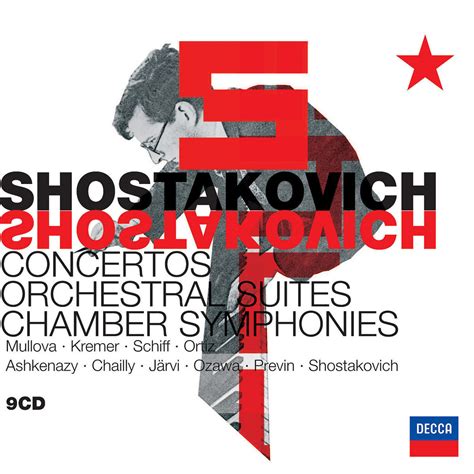 Shostakovich Edition Concertosorchestral Suiteschamber Symphonies