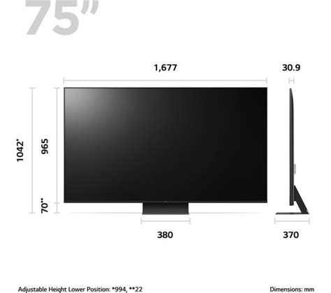 LG 75UR91006LA 75" Smart 4K Ultra HD HDR LED TV with Amazon Alexa ...