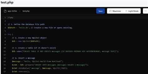 Getting Started With Sqlite3 Runcloud Docs