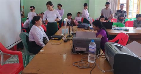 ပေါင်မြို့နယ်တွင် Biometric ဒေတာ အချက်အလက်များ ဆက်လက်ကောက်ယူ