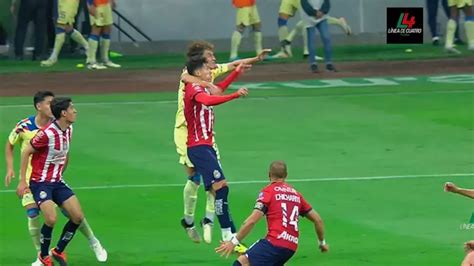 América Vs Chivas ¡polémica ¿debió Anularse El Gol De Israel Reyes