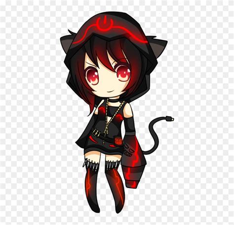 Chibi Anime Cat Girl Drawing